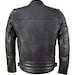 MUGELLO Men's Real Leather Motorcycle Jacket in Black Cowhide. Perfect ...