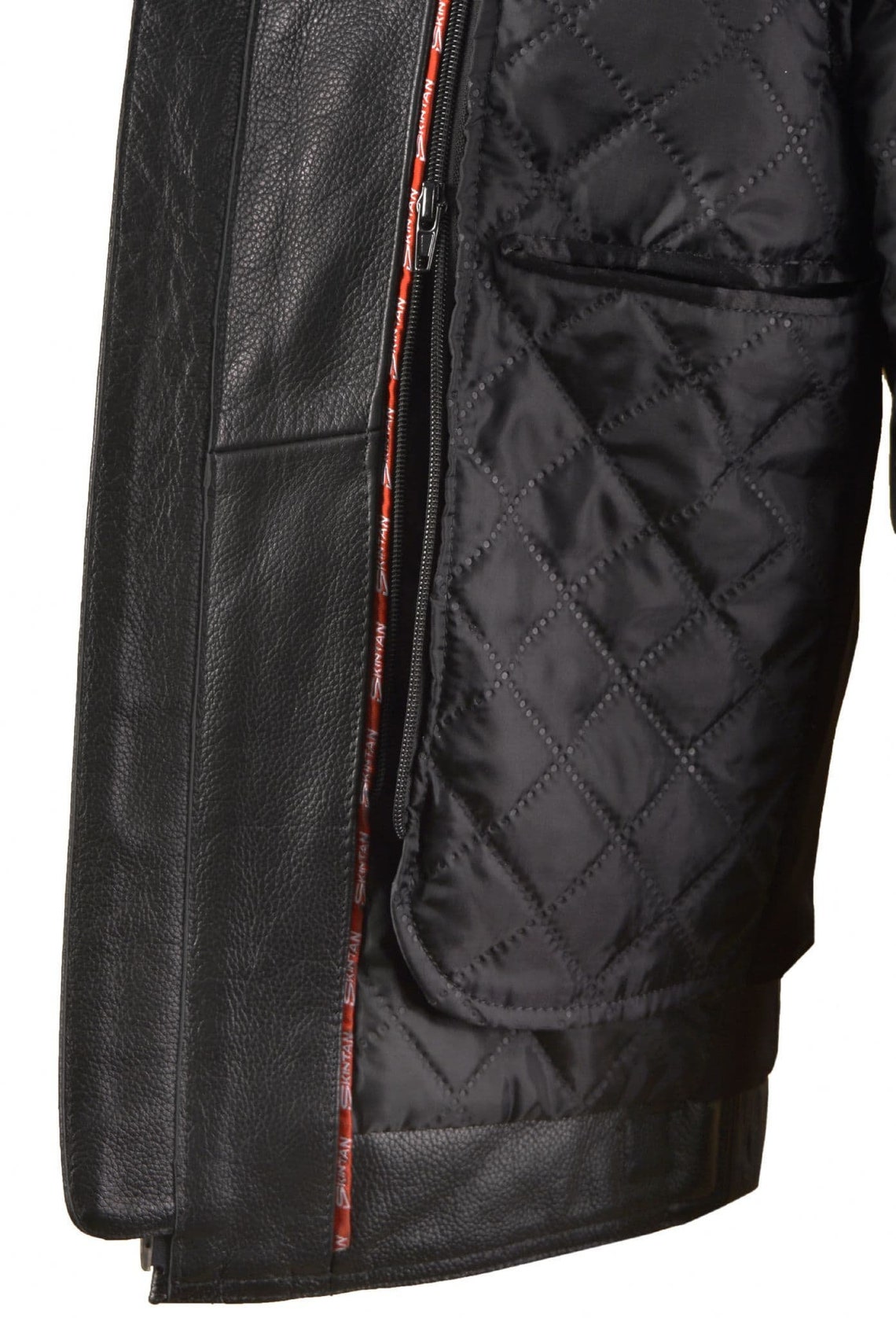 MUGELLO Men's Real Leather Motorcycle Jacket in Black Cowhide. Perfect ...
