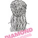 4 Page Step by Step Diamond Parting Chart, Braiders Guide, Consistent ...