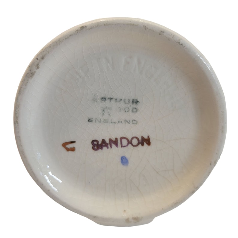 Vintage Arthur Wood Sandon Porcelain Teapot Floral Decor Gold Rimmed ...