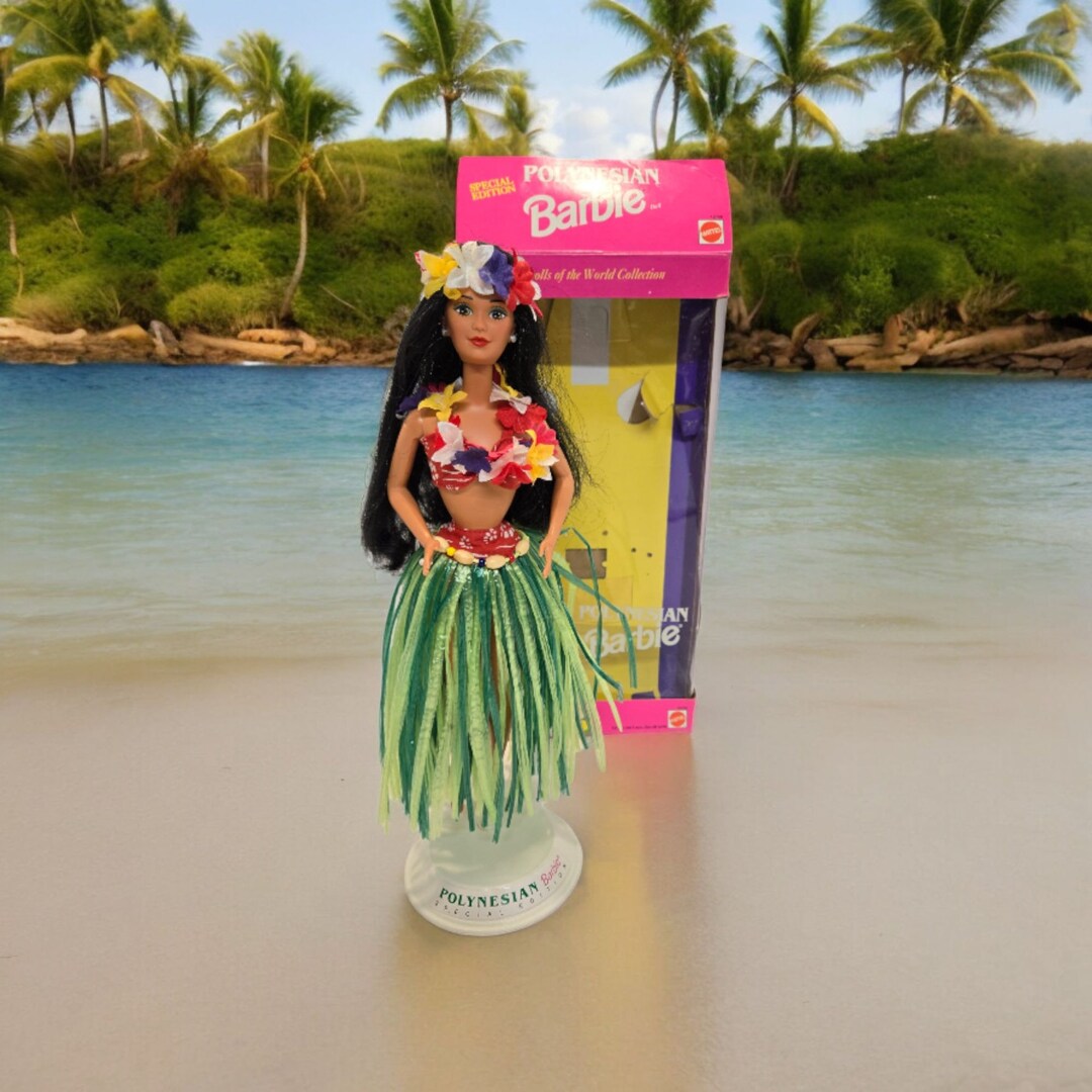 Vintage 1994 Polynesian Barbie Doll Special Ed Dolls of the World ...