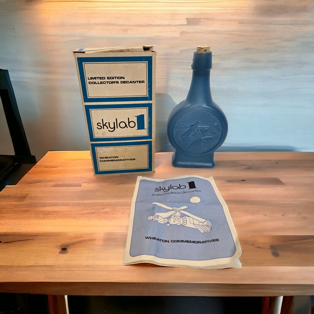 Vintage Wheaton 1973 Limited Edition Skylab 1 Decanter 1st UDA Space Laboratory - Etsy