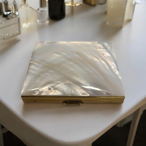 Pearl Compact - Etsy