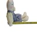 Vintage 1999 Small Bunny Plush Stuffed Country Shelf Sitter Easter - Etsy