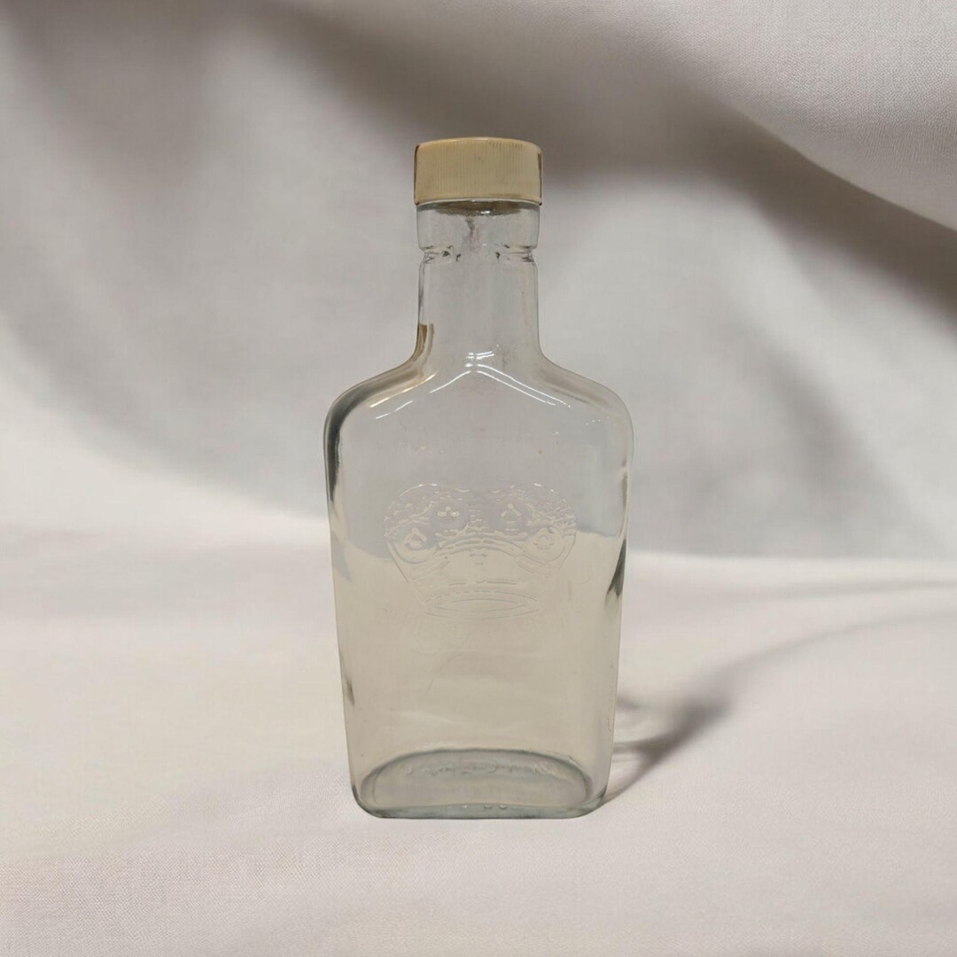 Vintage Half Pint Seperre Smirnoff Glass Liquor Bottle Clear ...