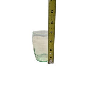 Vintage Block Optic Green Uranium Glass Tumble up Set Collectible Glass ...