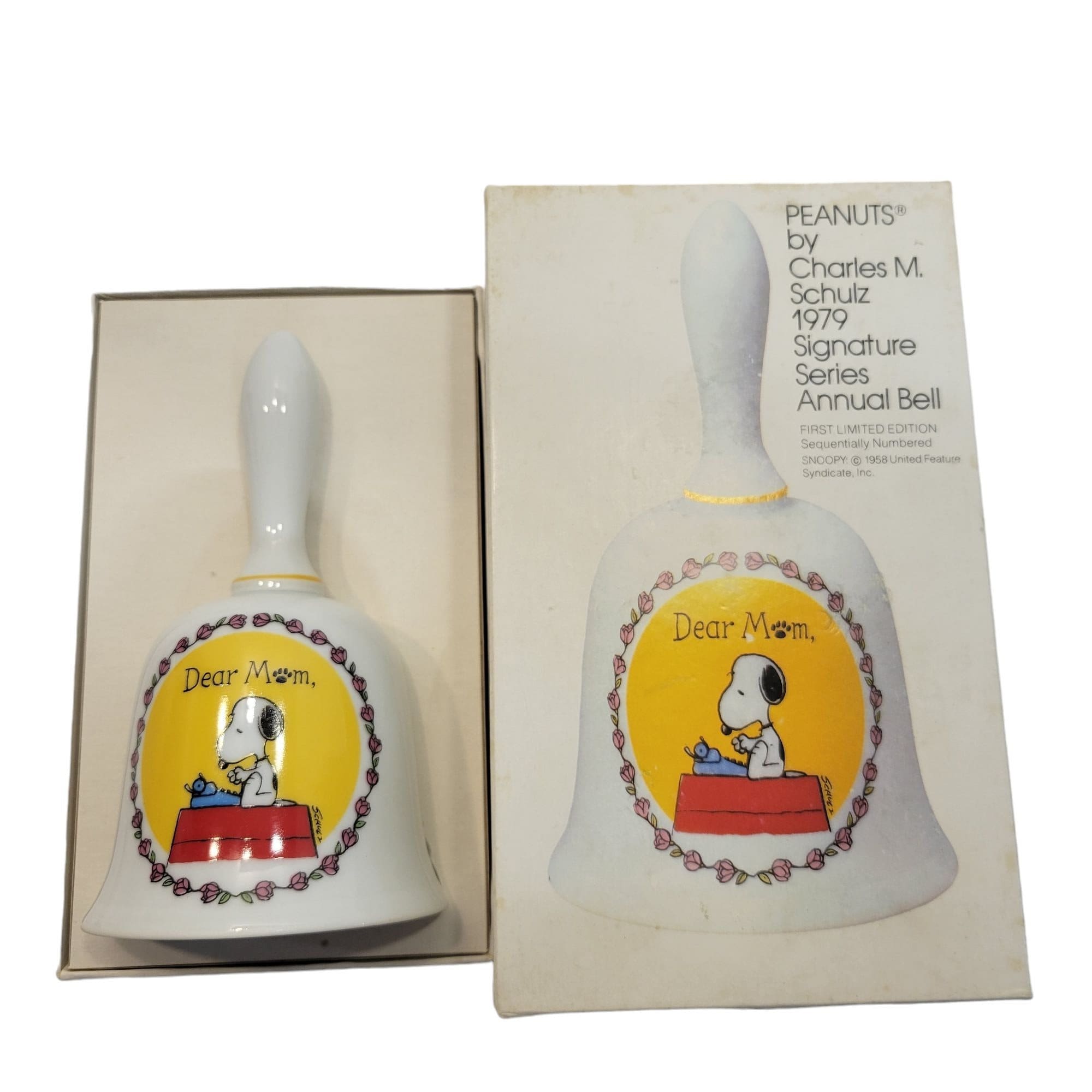 Vintage 1979 Schmid Peanuts Signature Series Collector Bell - Etsy