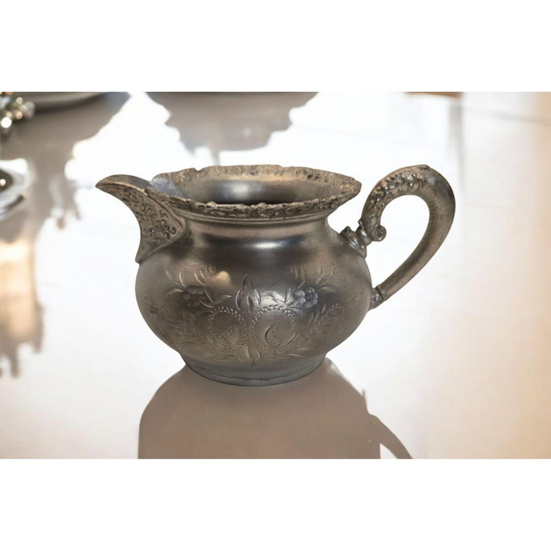 Vintage the Van Dergh S.R. Co Quadruple Plate Pitcher Creamer Tea ...