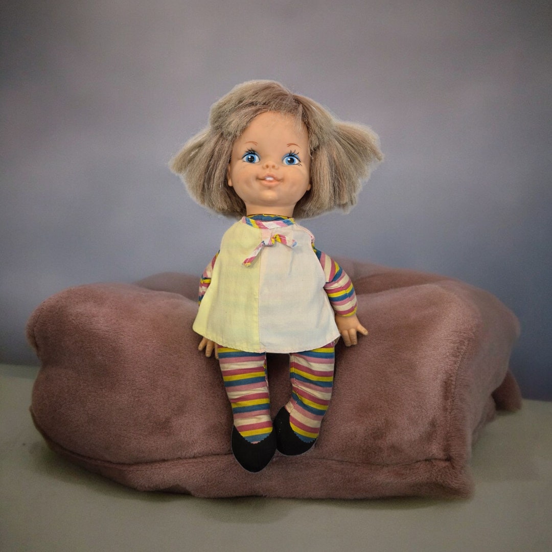 Vintage 1970 Remco Baby Polly Puff Doll W/original Outfit Sold as Is - Etsy