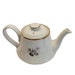 Vintage Arthur Wood Sandon Porcelain Teapot Floral Decor Gold Rimmed ...