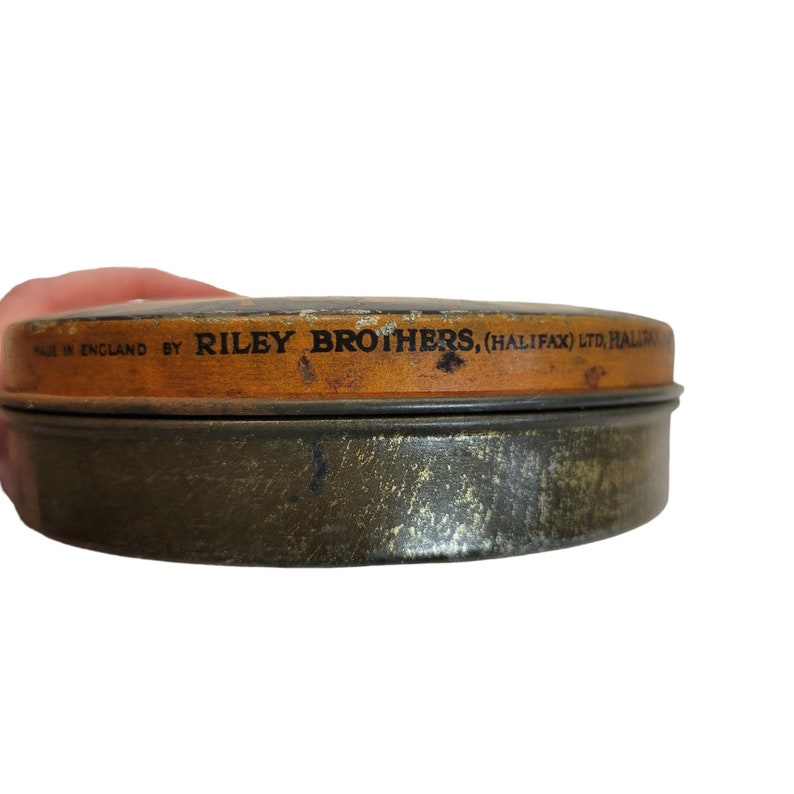Vintage Rileys Rum & Butter Toffee Tin Riley Bros Halifax England Candy ...