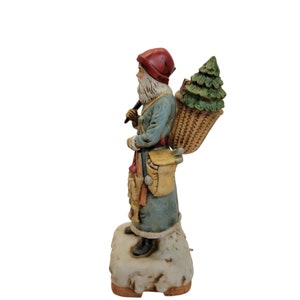 Vintage Shmid the Shackman Collection Santa Figurine 1986 - Etsy