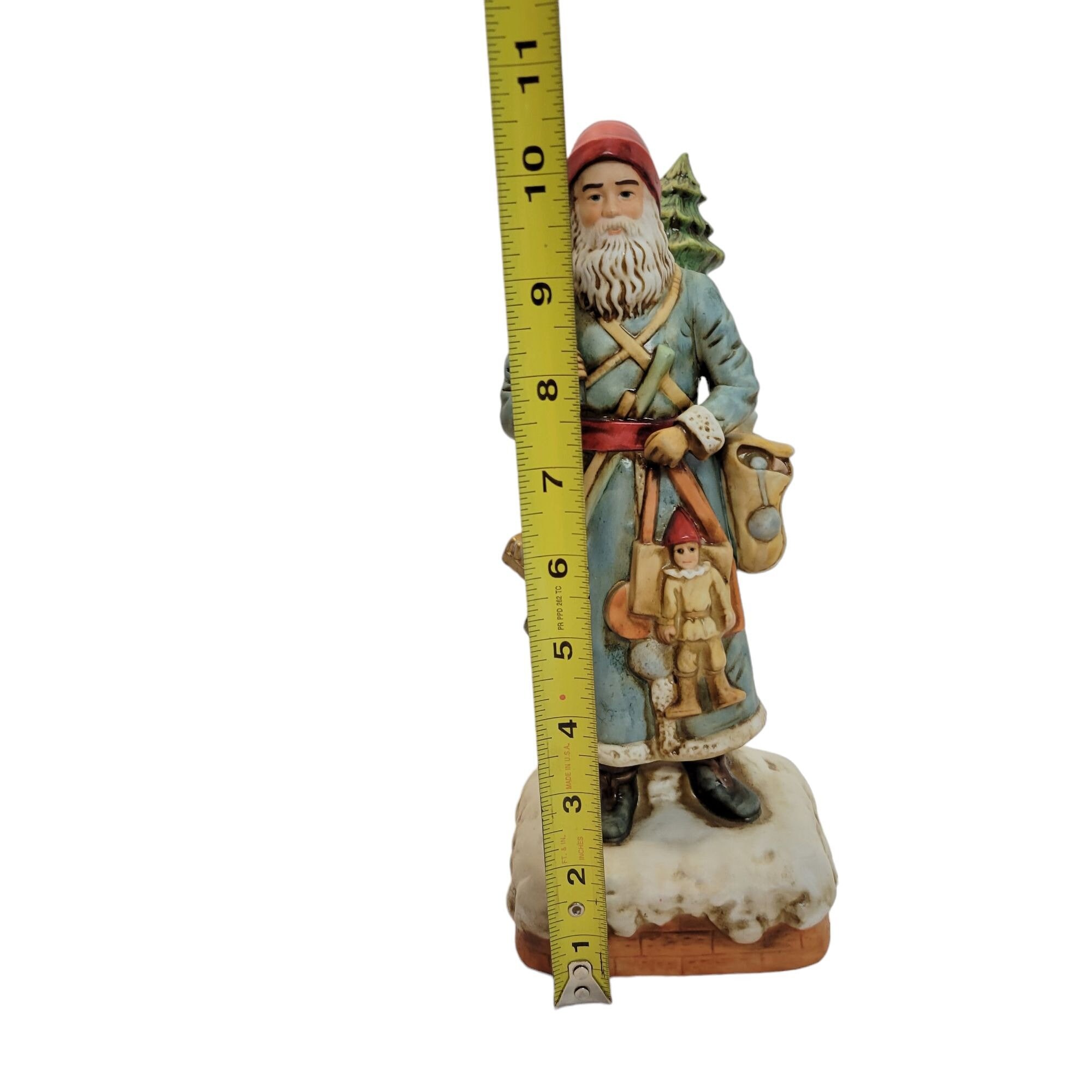 Vintage Shmid the Shackman Collection Santa Figurine 1986 - Etsy