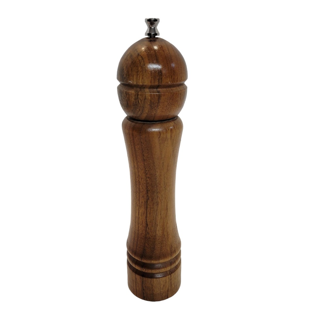 Vintage Mr Dudley 11" Wooden Grinder Pepper Mill Dining Kitchen - Etsy