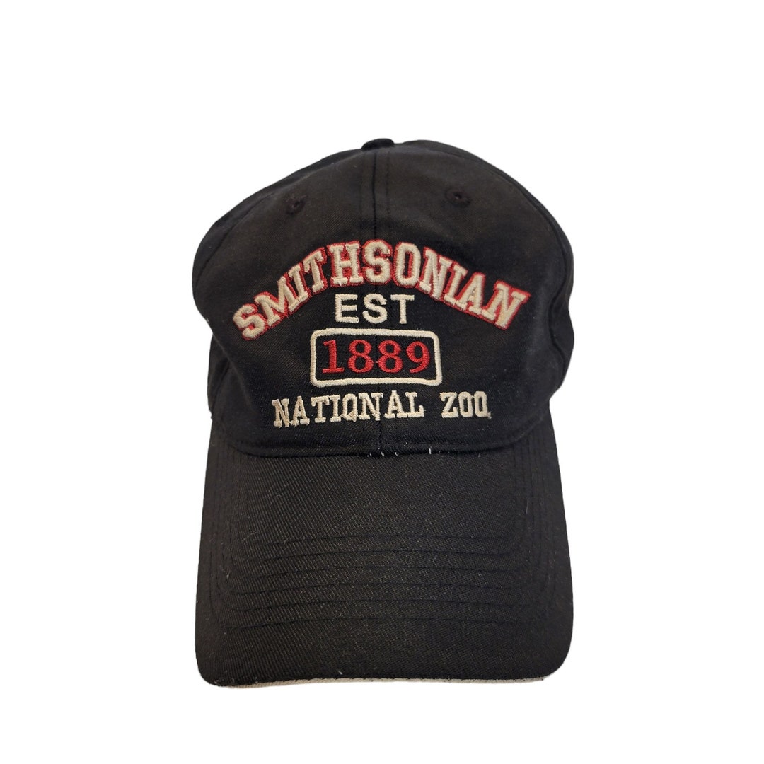 Vintage Black Smithsonian National Zoo Baseball Snap Back Hat Cap - Etsy