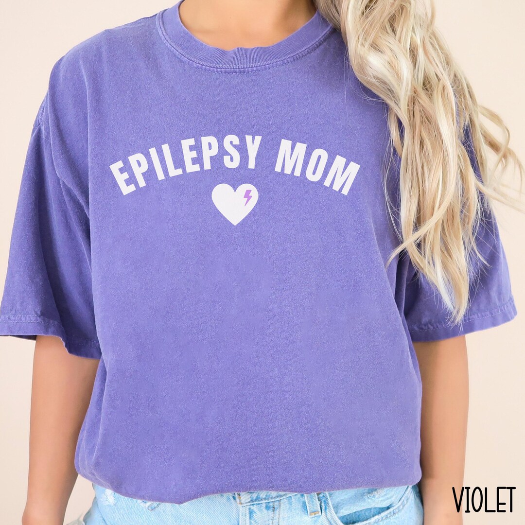 Epilepsy Mom Shirt Epilepsy Warrior Mama Shirt Epilepsy Mama Shirt ...