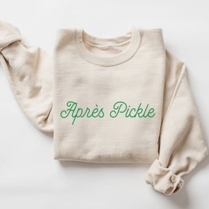 Apres Pickleball Sweatshirt Old Money Aesthetic Pickleball Bachelorette ...