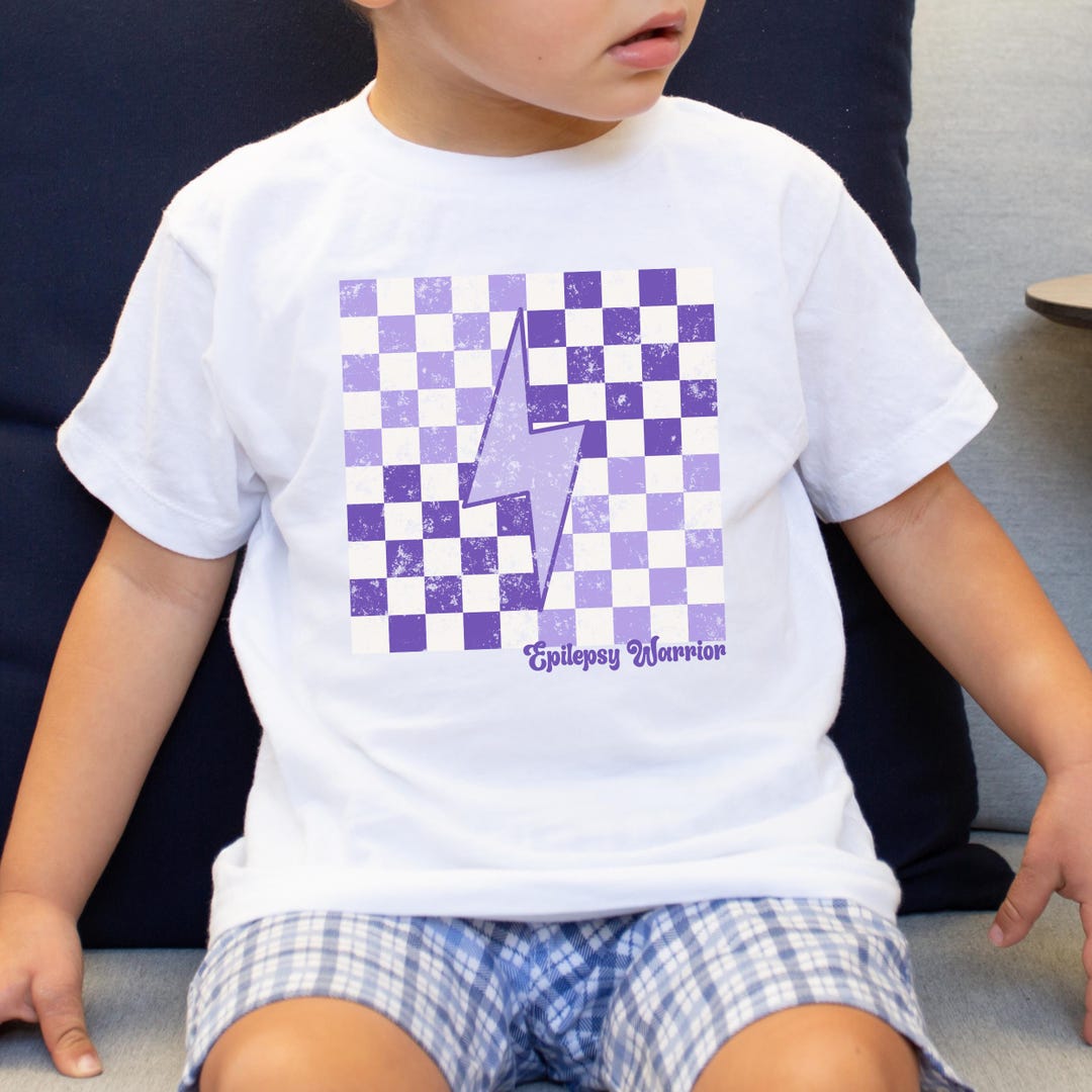 Kids Epilepsy Warrior Shirt Pediatric Epilepsy Shirt Kids Epilepsy ...