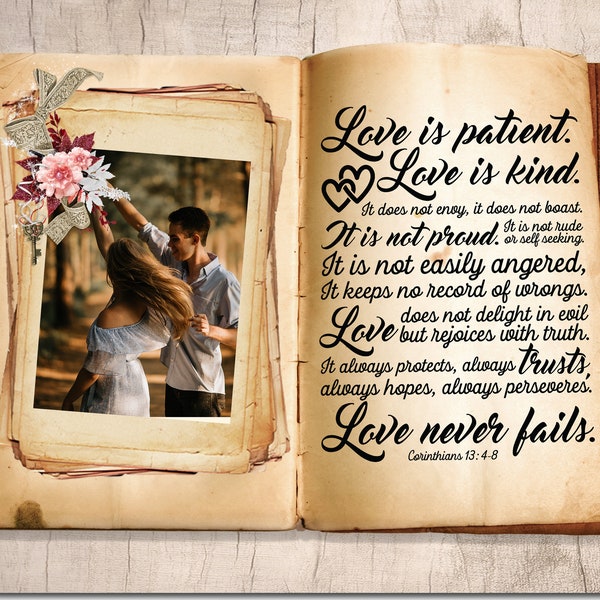 Love is Patient Poem - Etsy