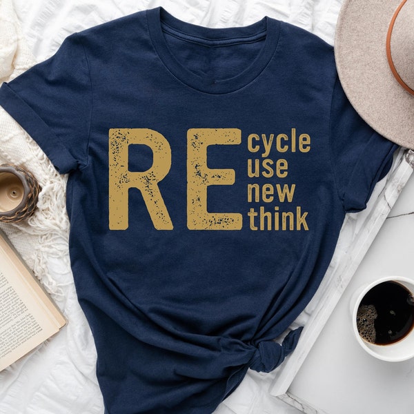 Recycle T Shirt - Etsy