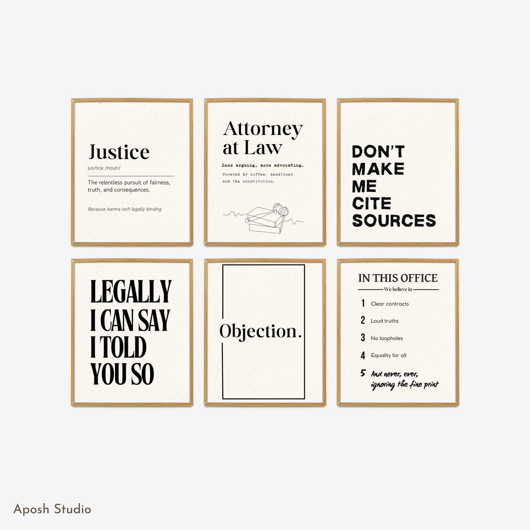 Law Office Wall Art, Law Firm Office Wall Decor, Justice Print, Lawyer ...