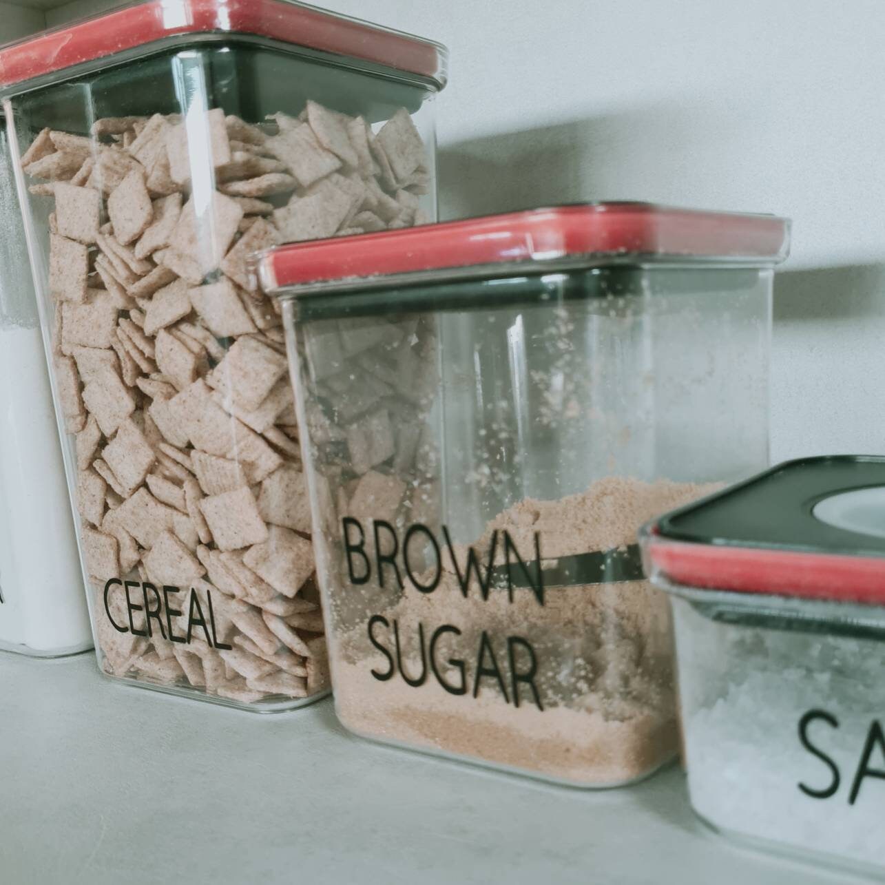 Pantry Jar Labels| Food Storage Labels| Food Container Labels| Pantry ...
