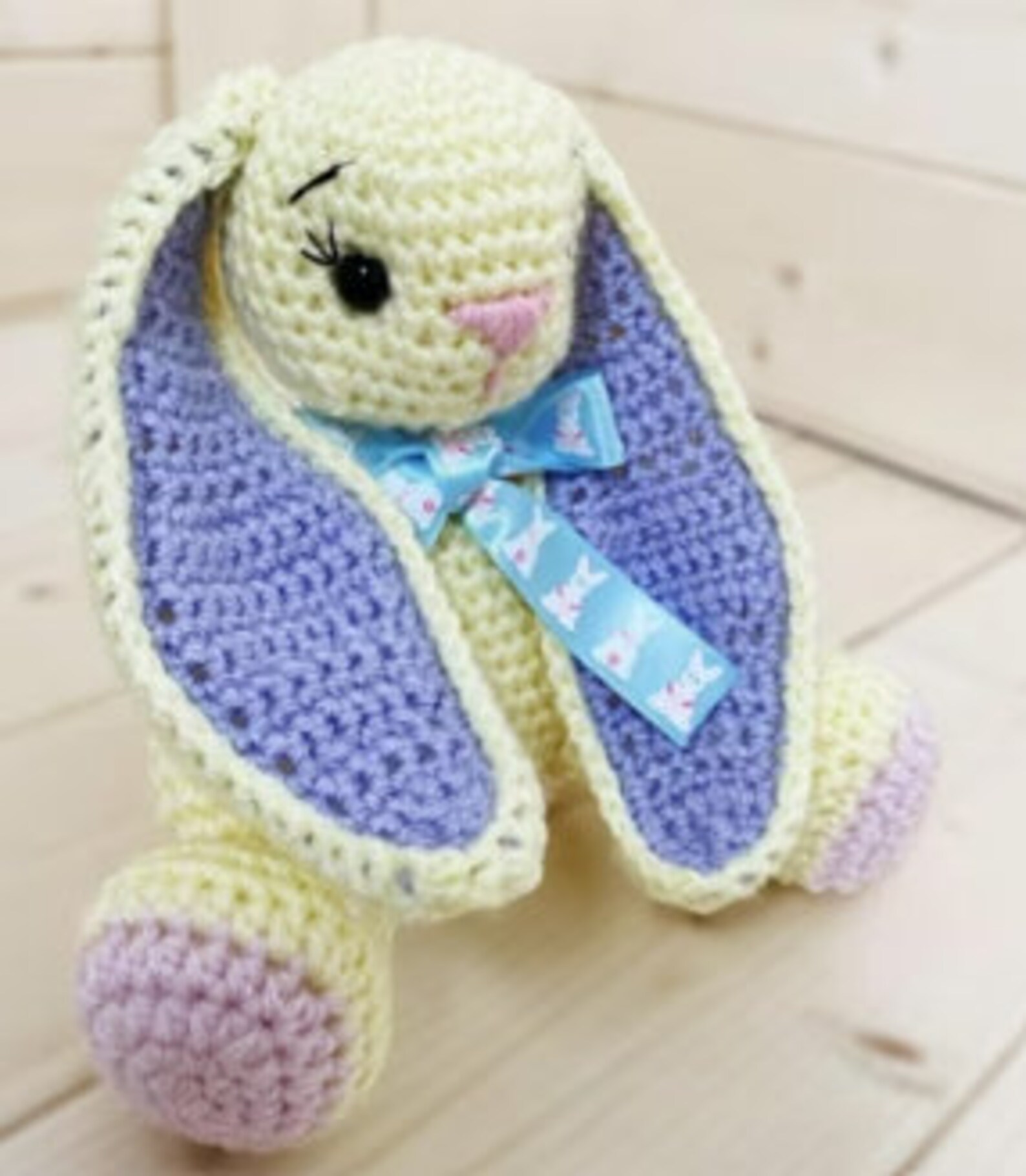 Easter Bunny Crochet Pattern, Pdf Download - Etsy