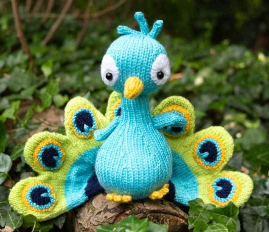 Peacock Crochet Pattern, Pdf Download - Etsy