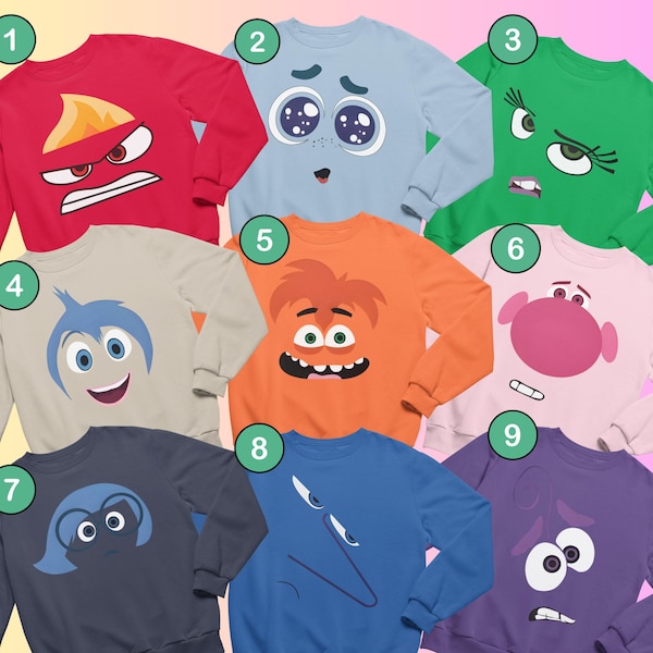 Inside Out Costume - Etsy