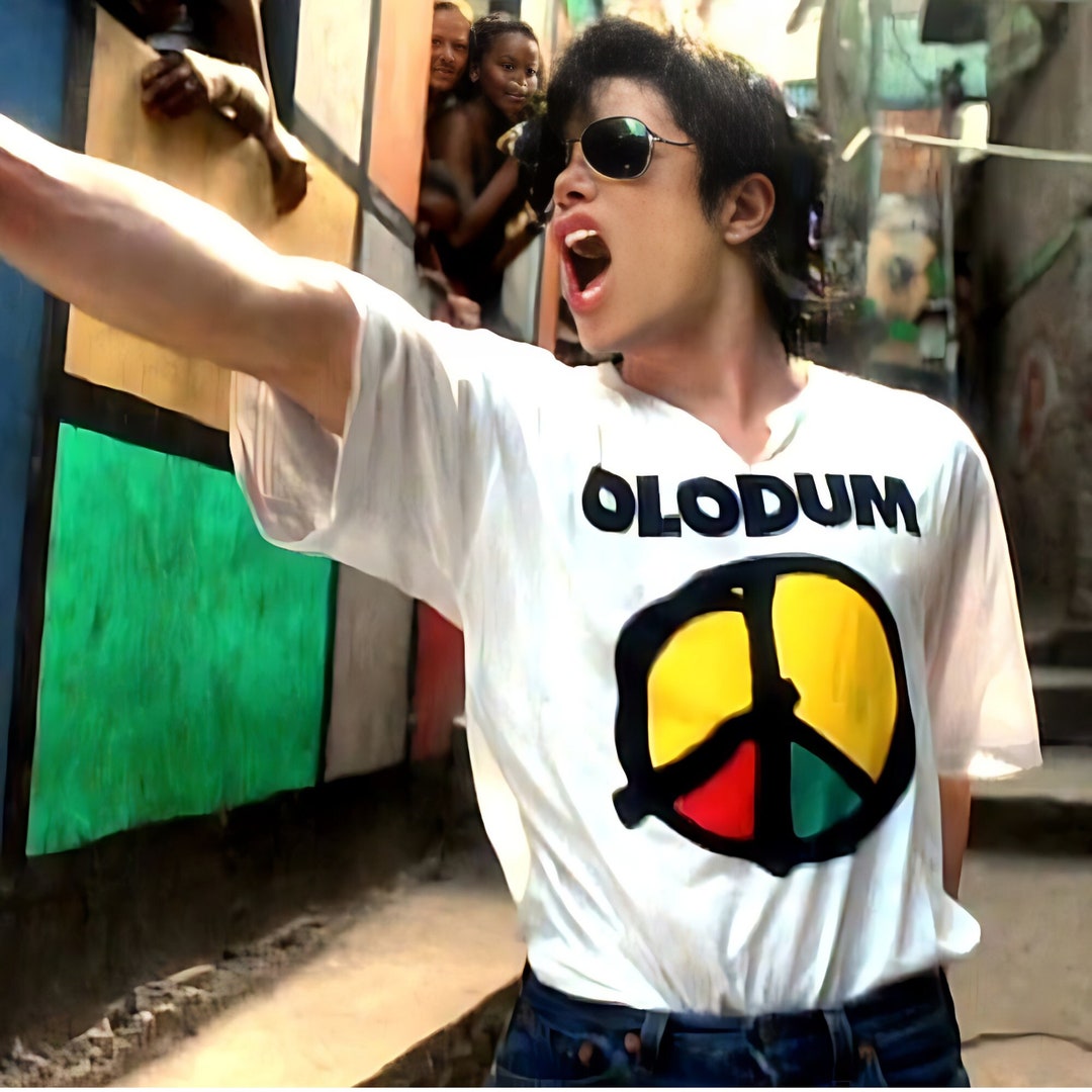 Olodum Brasilian Musical Festival Theme T-shirt, Michael Jackson ...