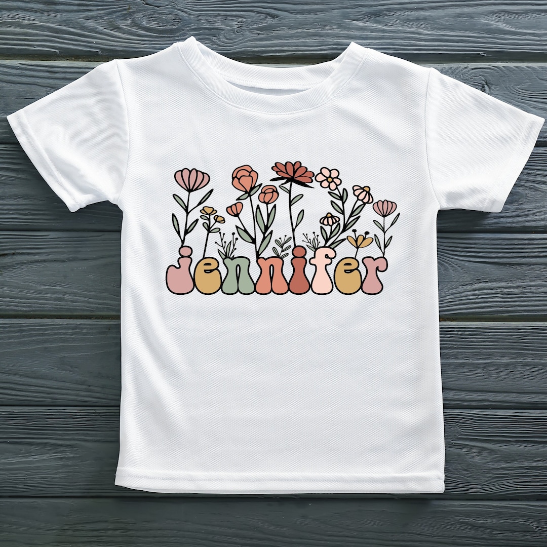 Personalized Name Toddler Shirt, Custom Toddler Shirt, Baby Girl Outfit, Baby Girl Clothes ...