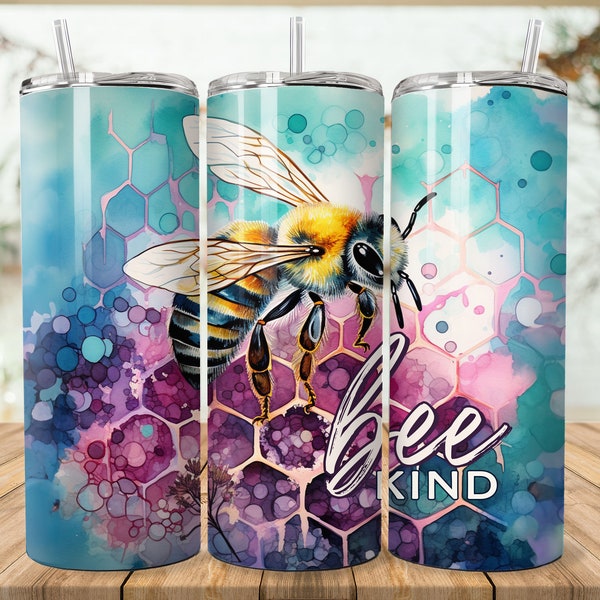 Bee Tumbler - Etsy