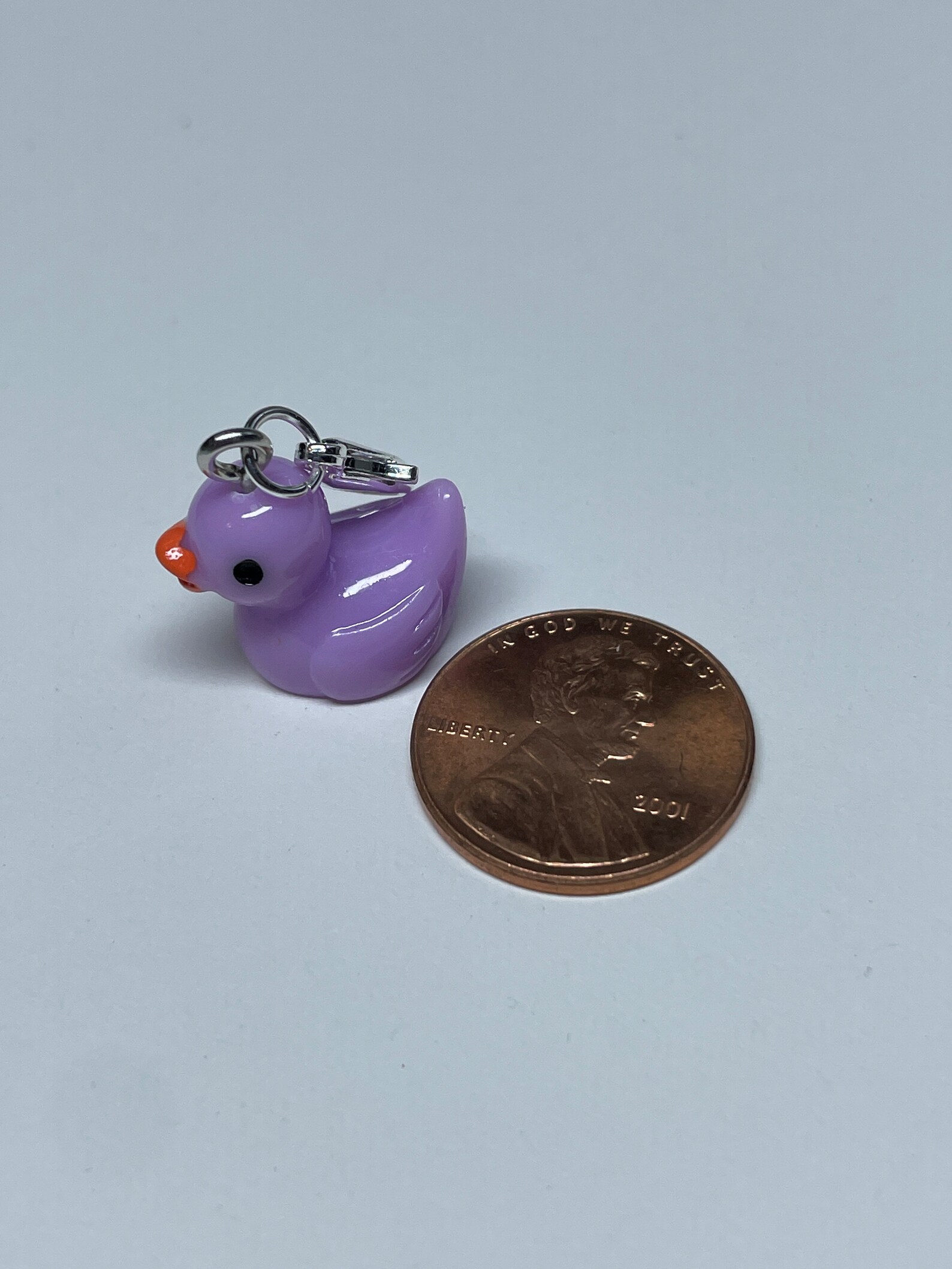 Mini Duck Zipper Pulls - Tiny Duck Keychains - Little Duck Charms - Etsy