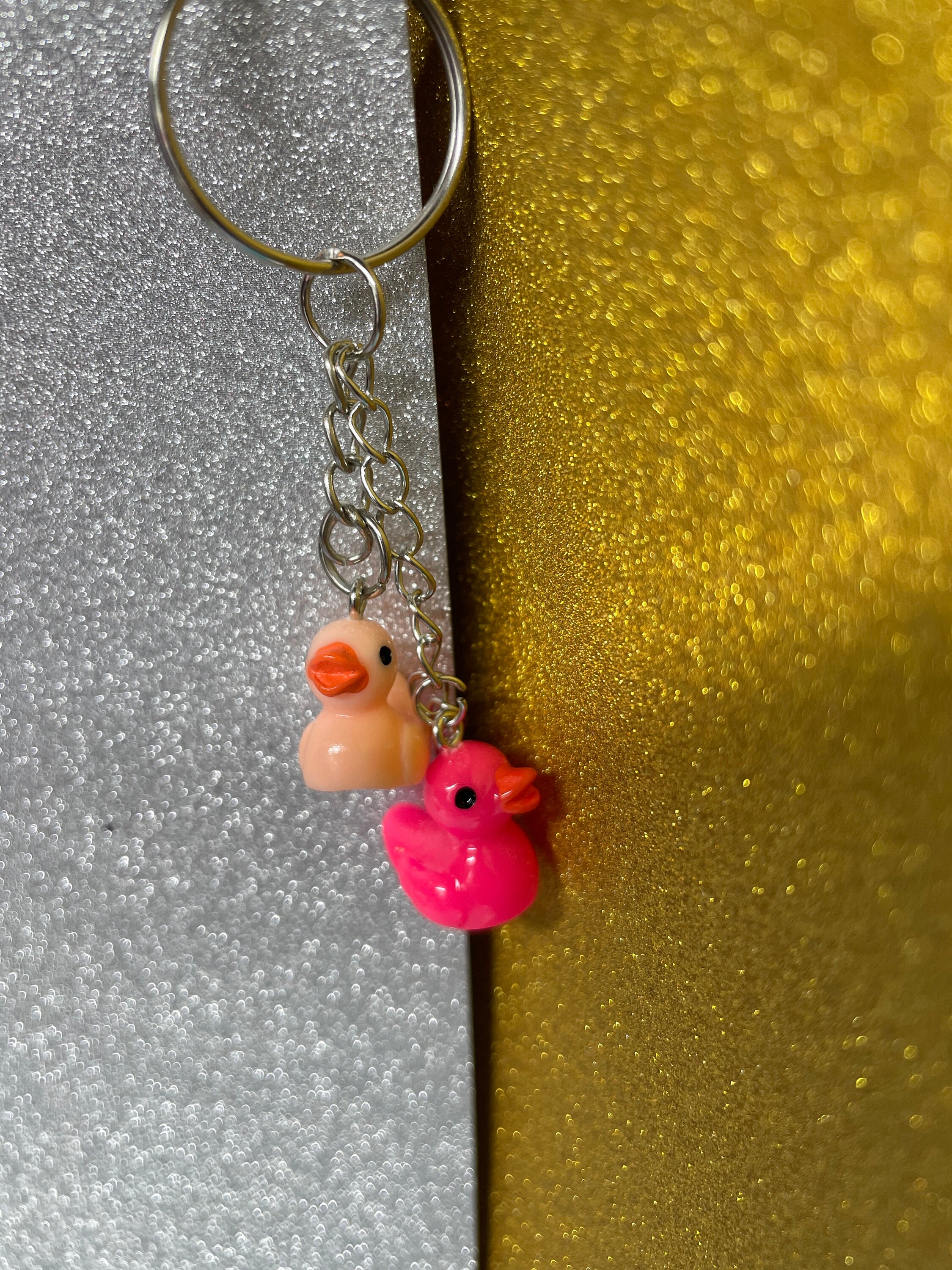 Mini Duck Charms or Key Chains, 2 Ducks per Keychain, Cruisin Ducks - Etsy