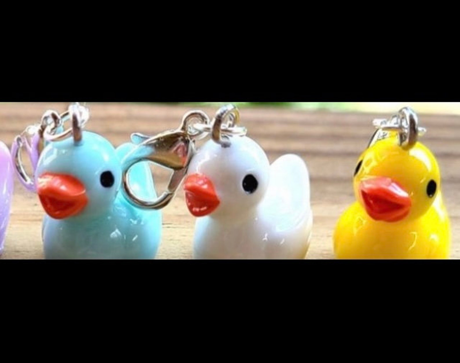Mini Duck Charms or Key Chains, 2 Ducks per Keychain, Cruisin Ducks - Etsy
