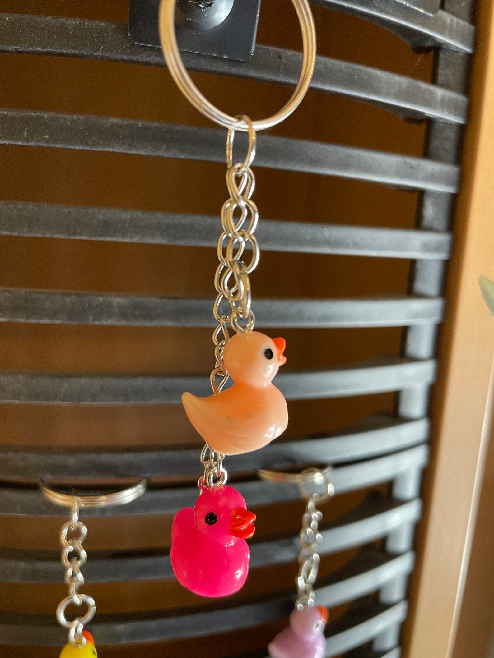 Mini Duck Charms or Key Chains, 2 Ducks per Keychain, Cruisin Ducks - Etsy
