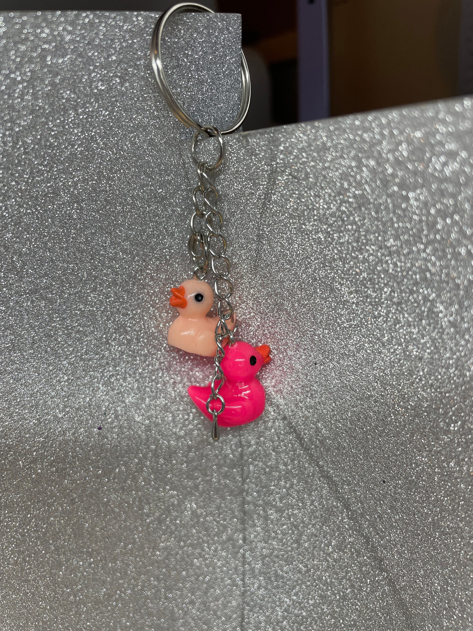 Mini Duck Charms or Key Chains, 2 Ducks per Keychain, Cruisin Ducks - Etsy