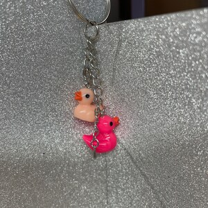 Mini Duck Charms or Key Chains, 2 Ducks per Keychain, Cruisin Ducks - Etsy