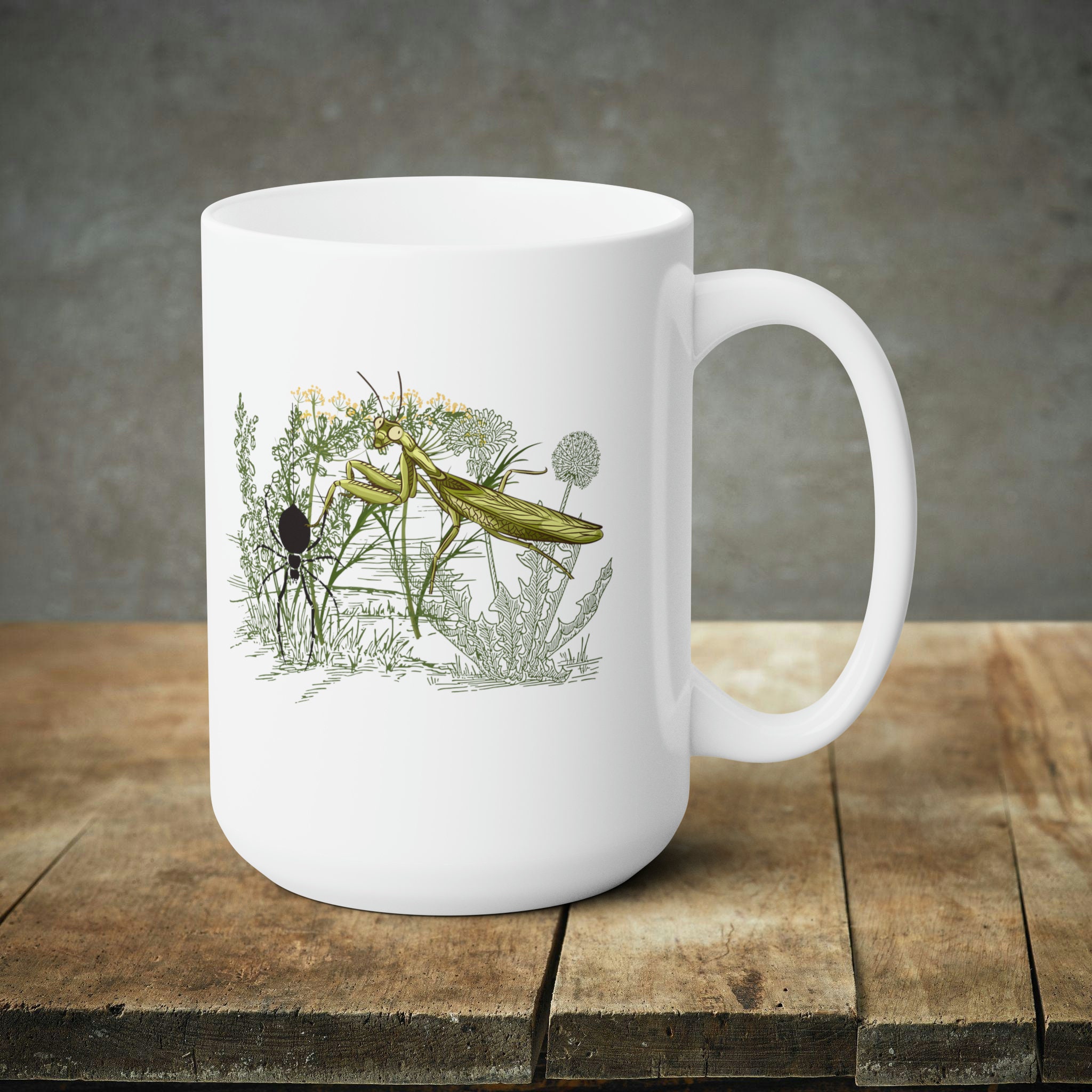 Praying Mantis Mug Insect Mug Animal Mug Funny Sarcastic - Etsy