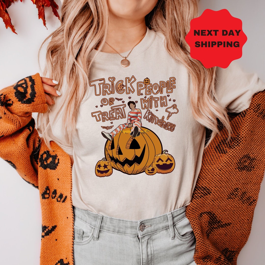 Trick or Treat People With Kindness Shirt, Harryween T-shirt, HS Shirt ...