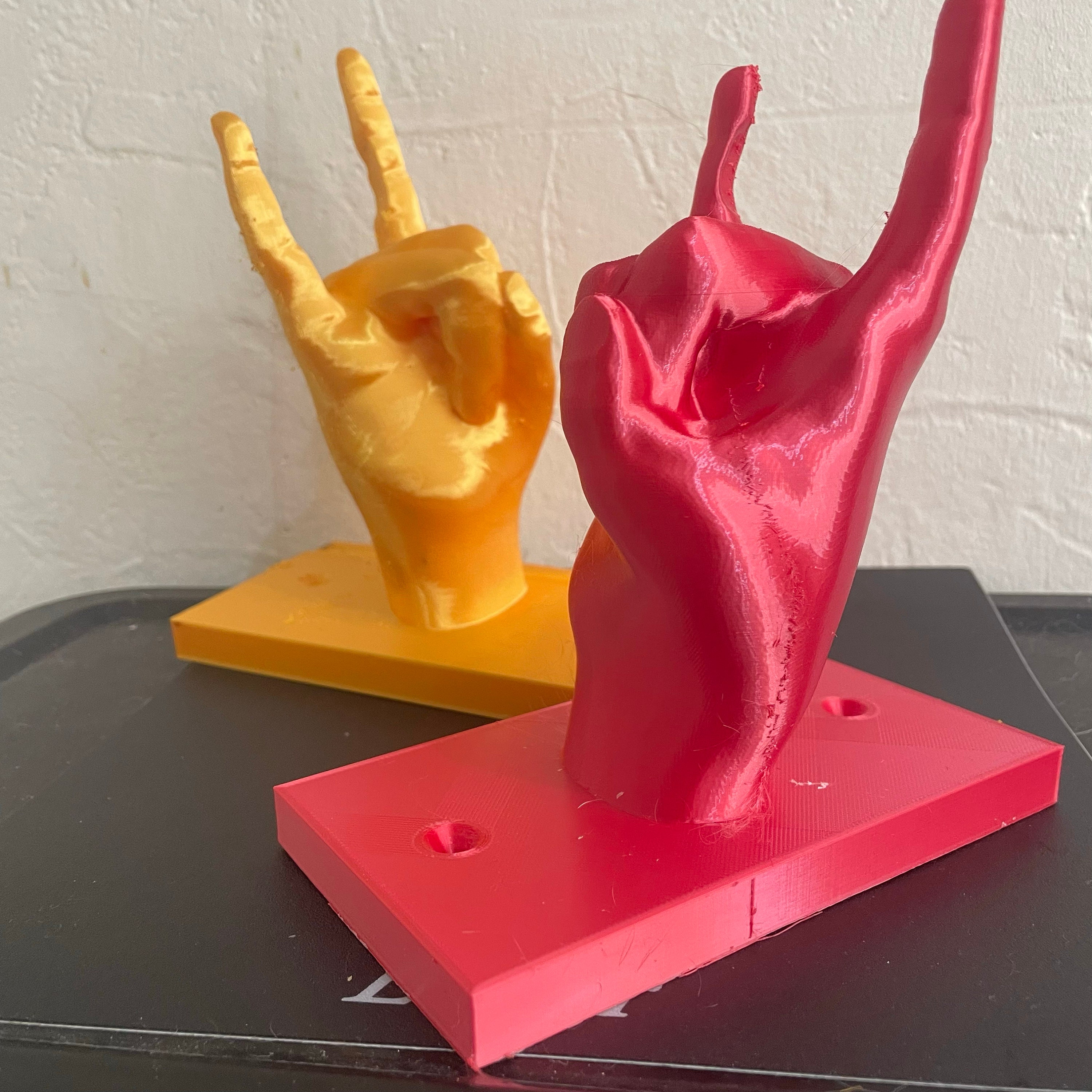 Rock Hand Guitar Wall Hangar - Etsy