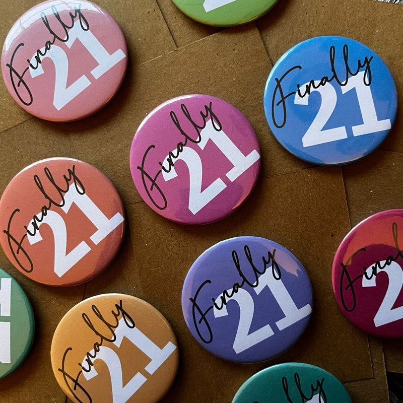 21st Birthday - Etsy