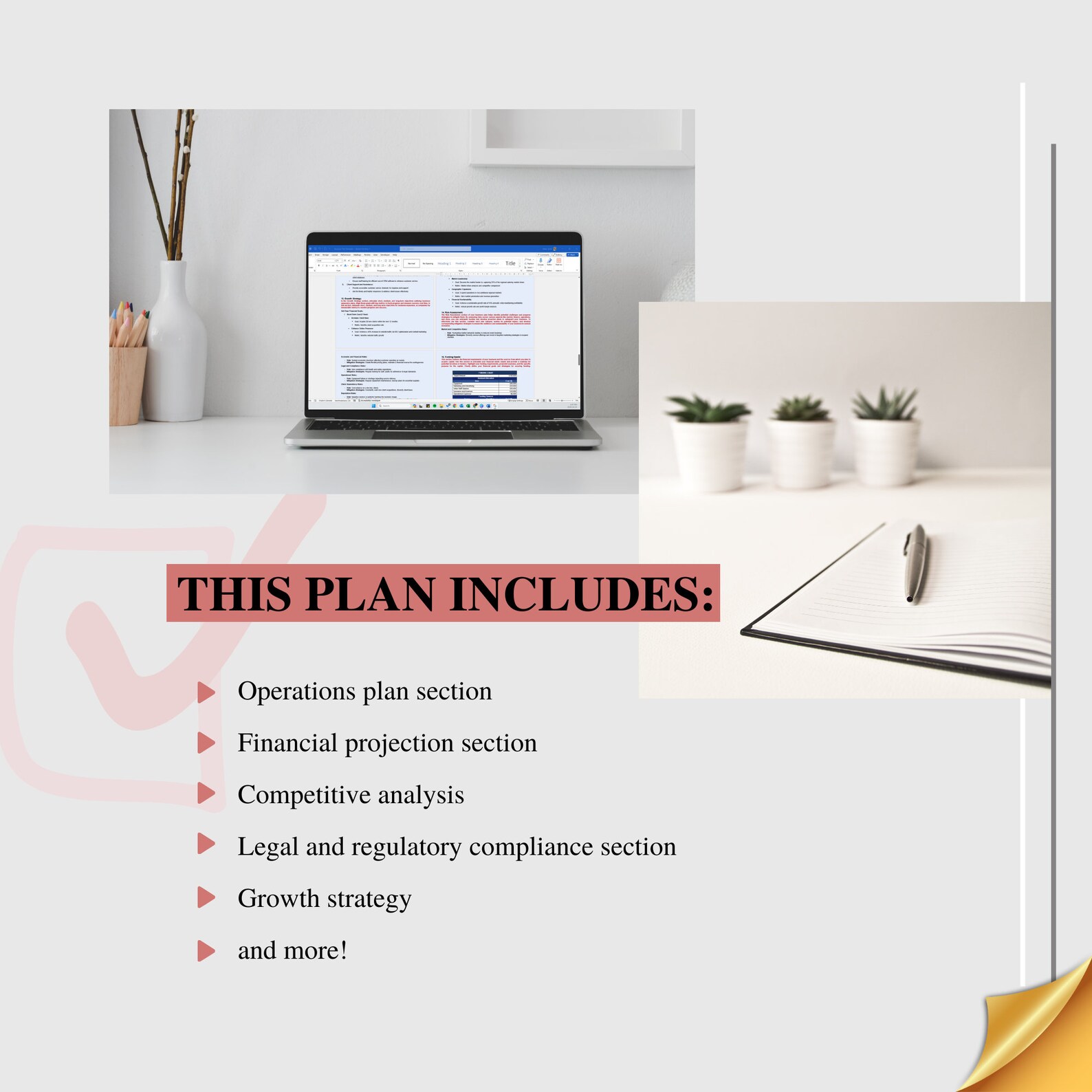 Ultimate Business Plan Template - Step-by-step Guide to Success - Etsy