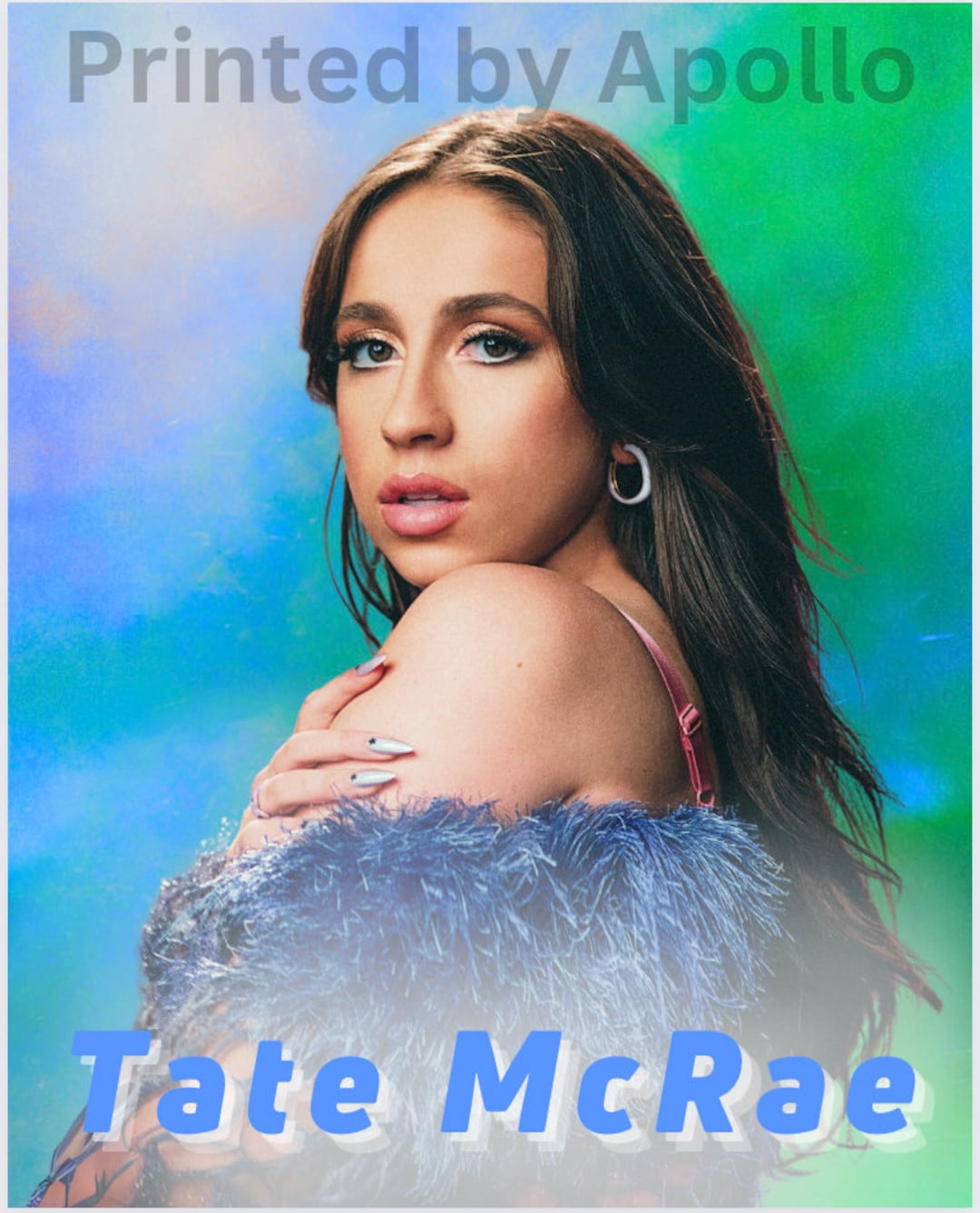 Greedy Tate Mcrae Poster Digital Download - Etsy