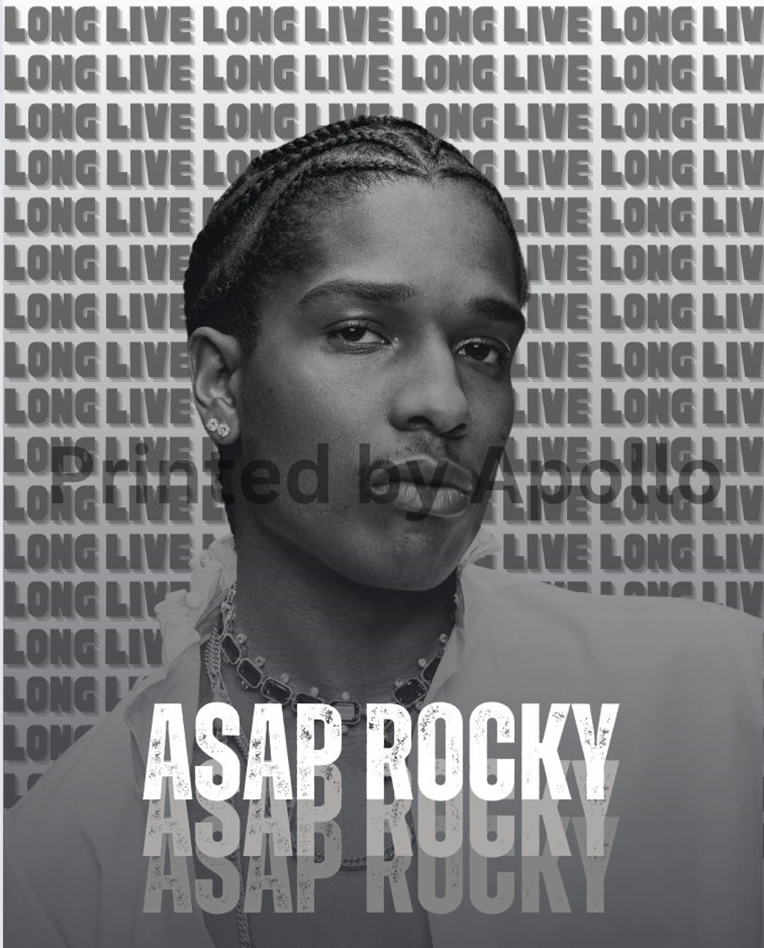 ASAP Rocky Poster Digital Download - Etsy