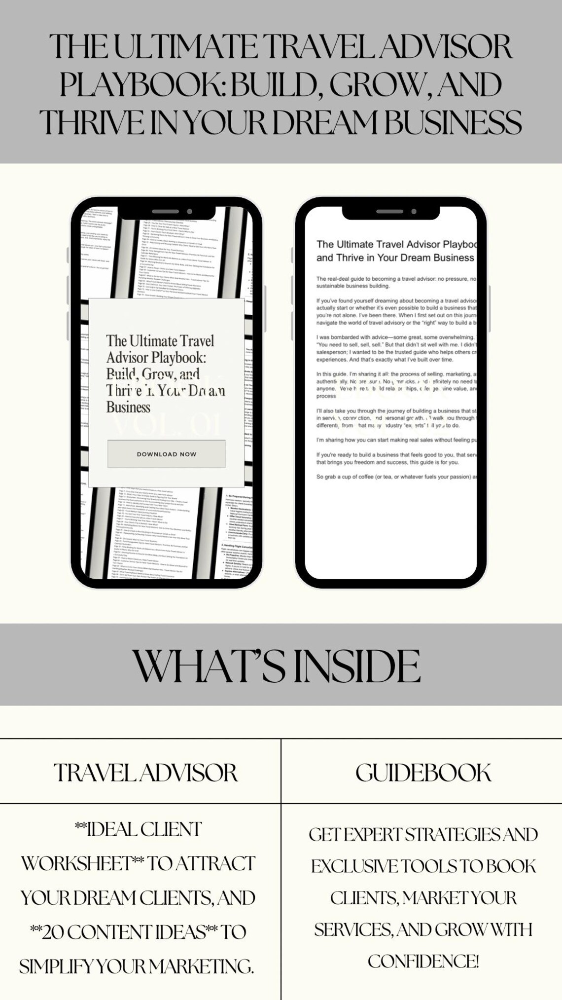 Ultimate Travel Advisor Playbook | Travel Agent Guide for New Advisors ...