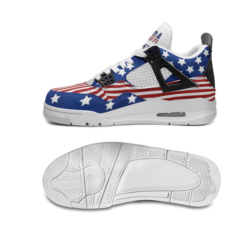 MAGA Shoes American Flag Shoes for Men & Women USA Sneakers United ...
