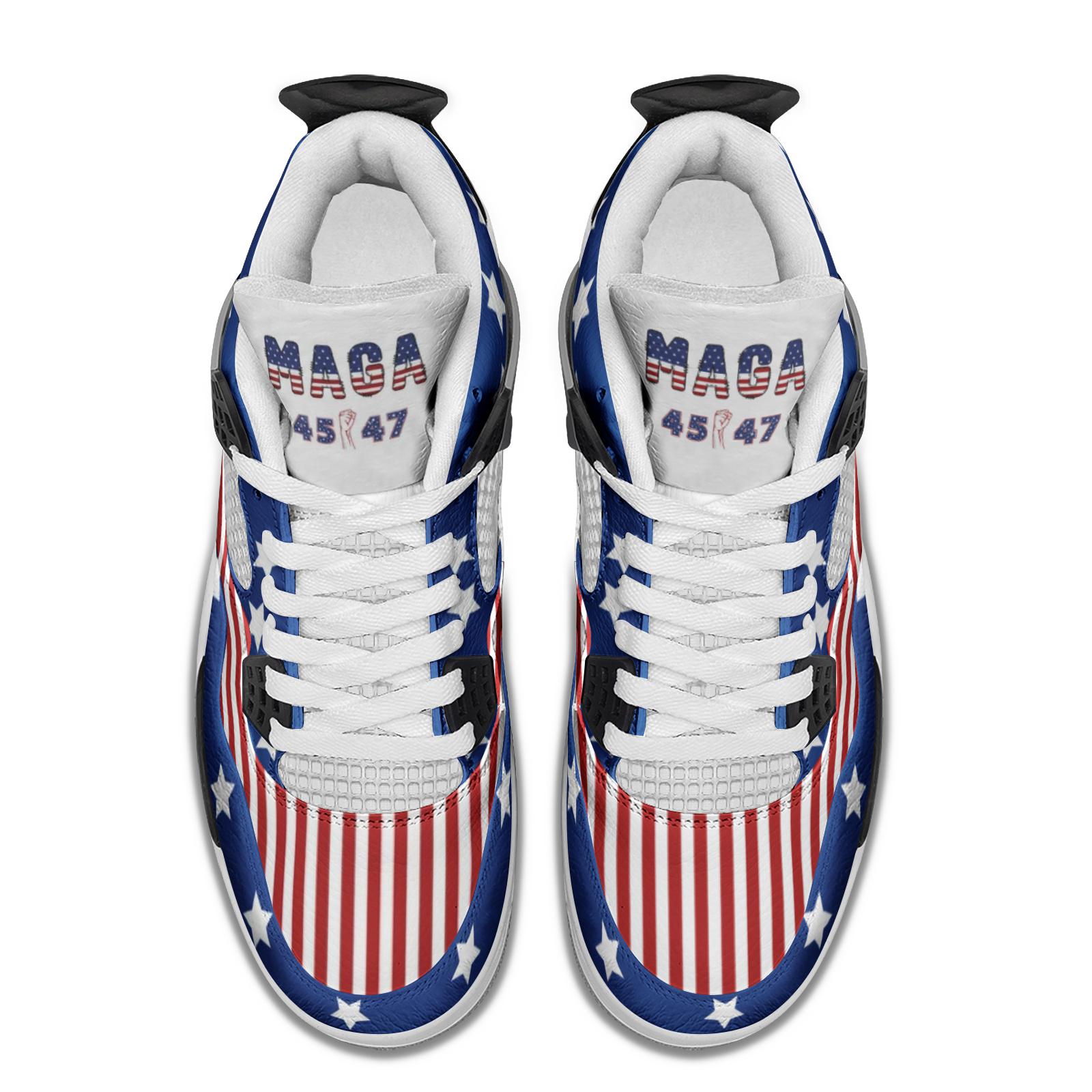 MAGA Shoes American Flag Shoes for Men & Women USA Sneakers United ...