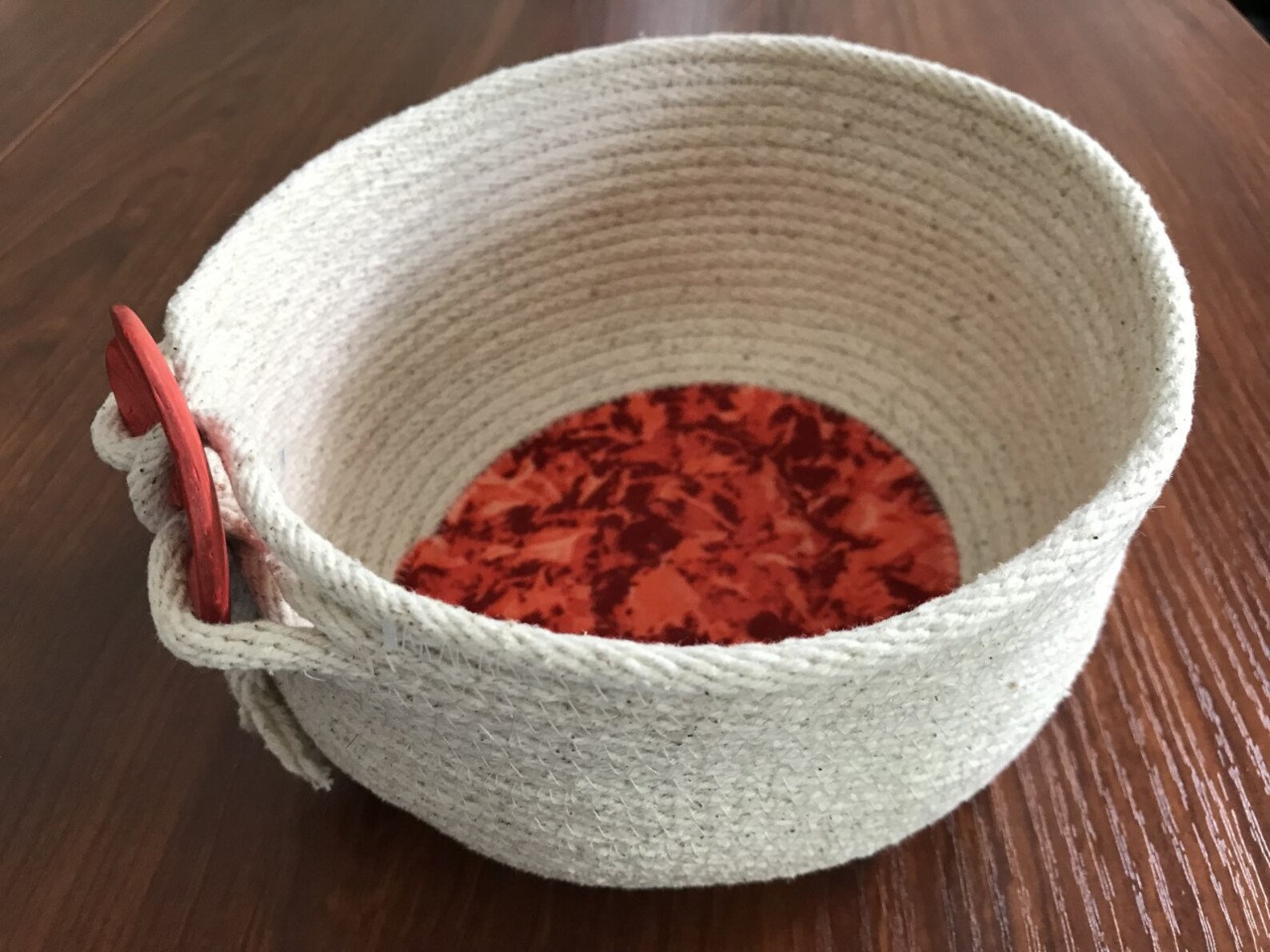 Natural Color Rope Round Bowl - Etsy