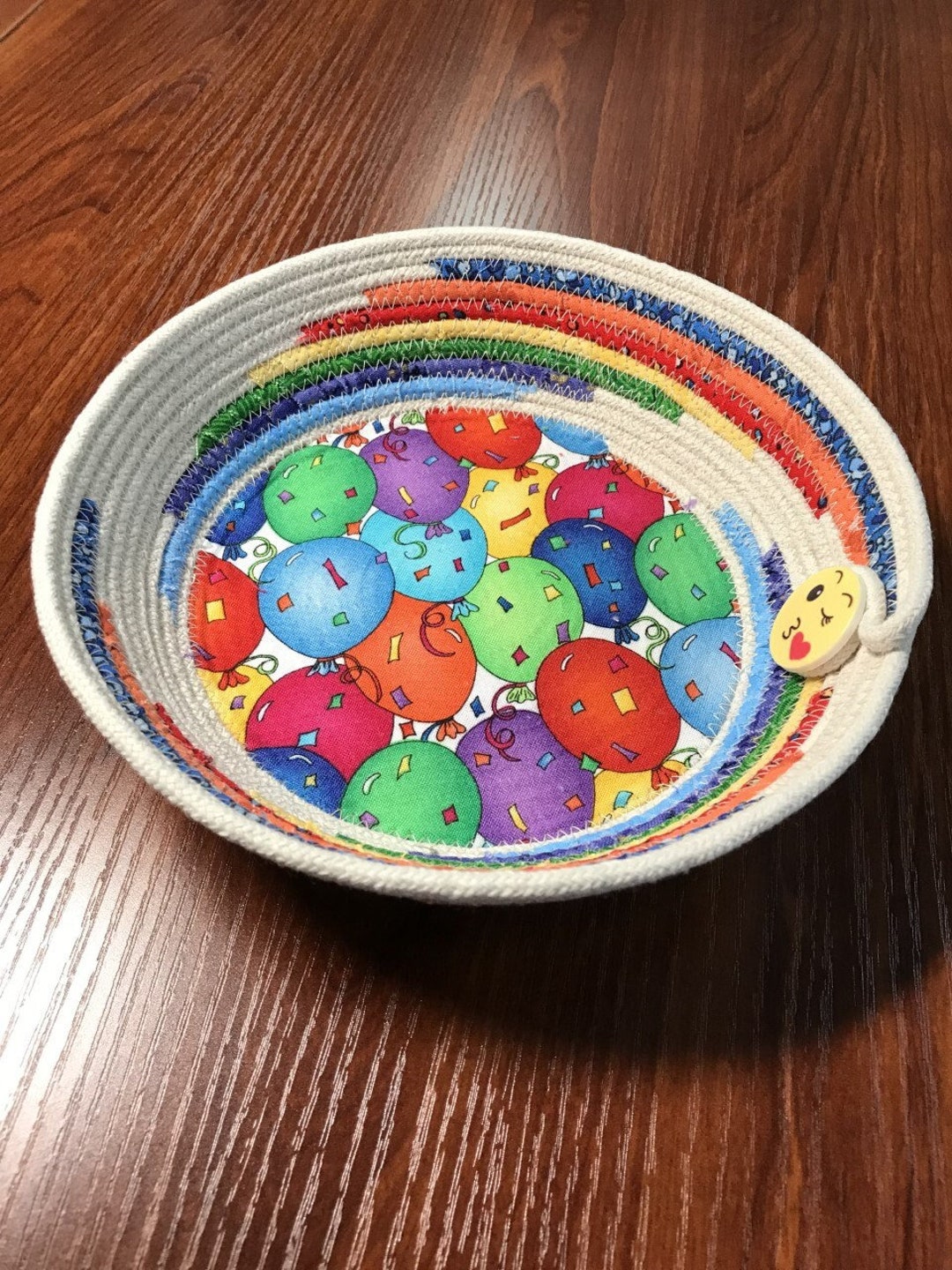 Birthday Rope Bowl - Etsy